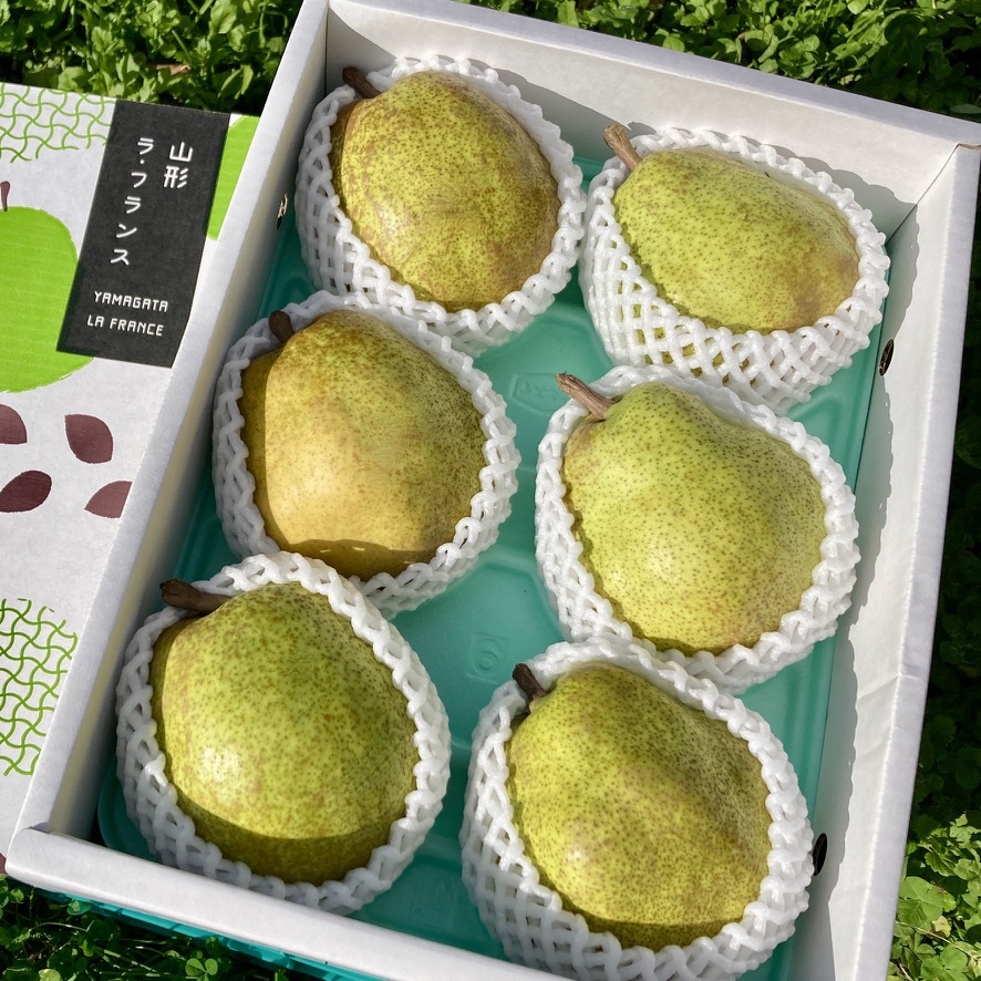 ラ・フランス 2kg(2L×7玉) 山形県東根産